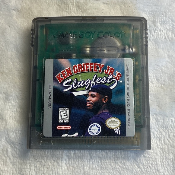 Nintendo Video Games Consoles Nintendo Game Boy Color Ken Griffey
